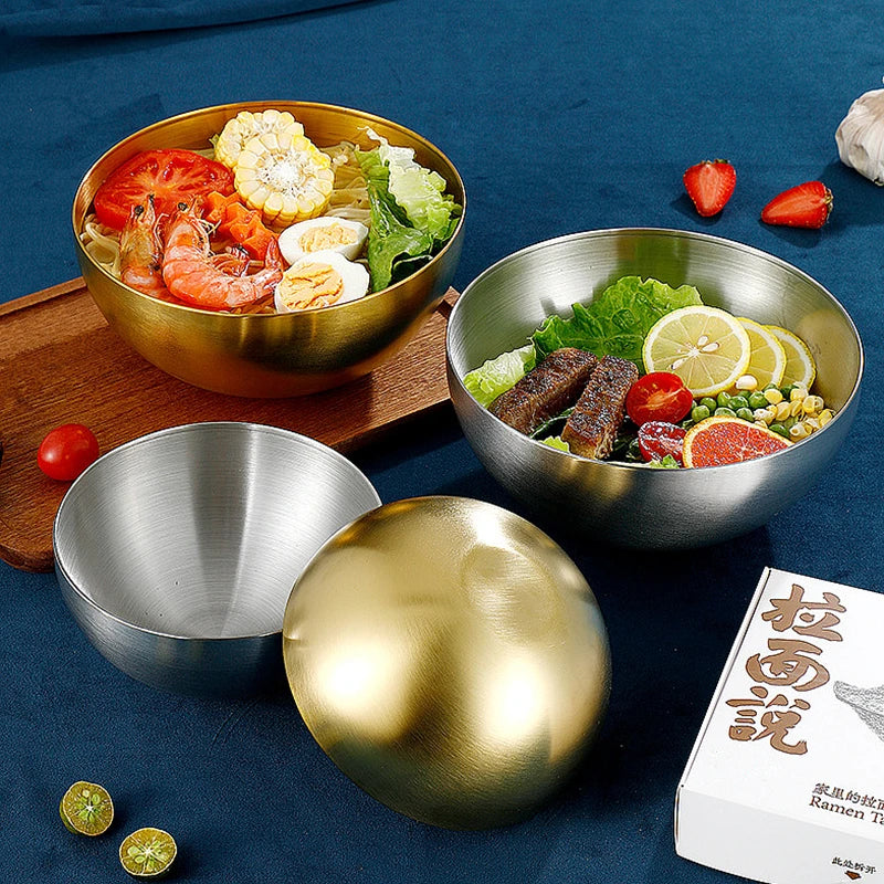 Stainless Steel Insulated Bowls With Lids on Luulla