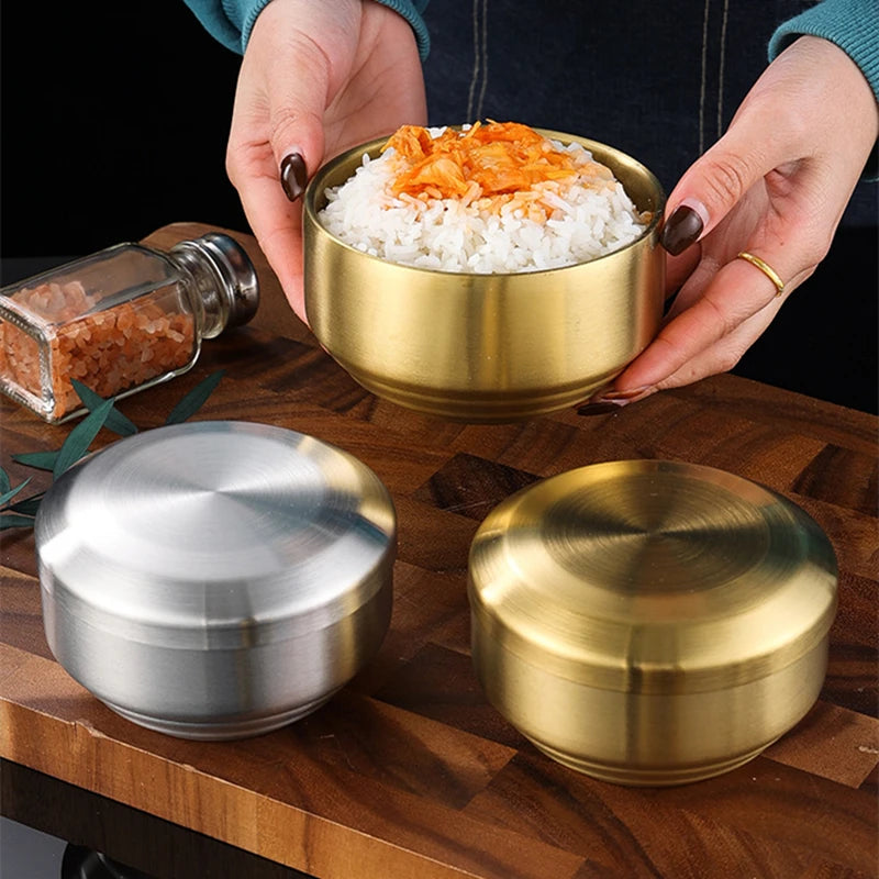 Stainless Steel Insulated Rice Bowl Collection on Luulla