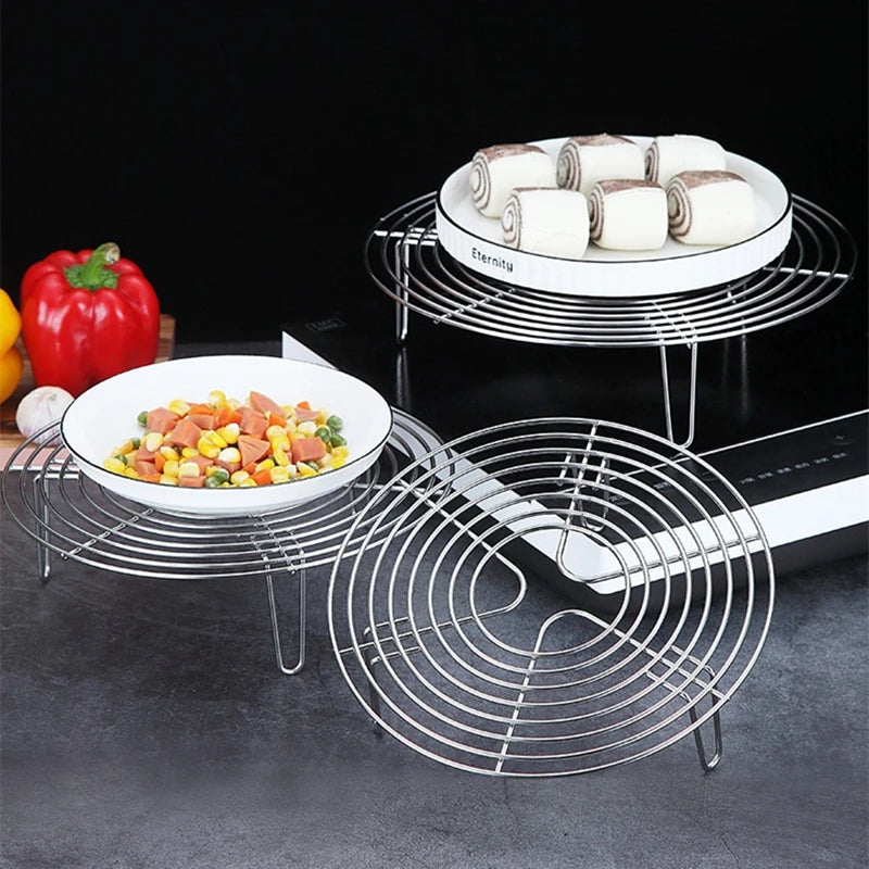 Stainless Steel Multi-tiered Steamer Rack Stand on Luulla