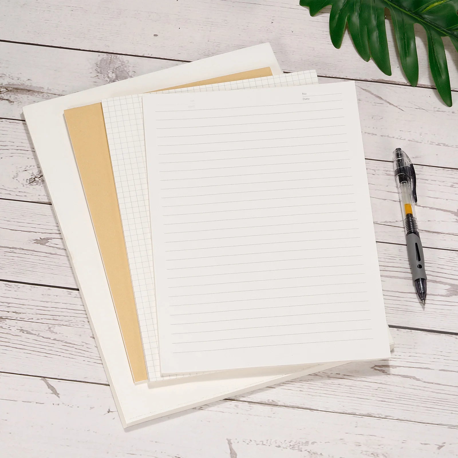 Premium Lined And Grid Notepads With Pen on Luulla