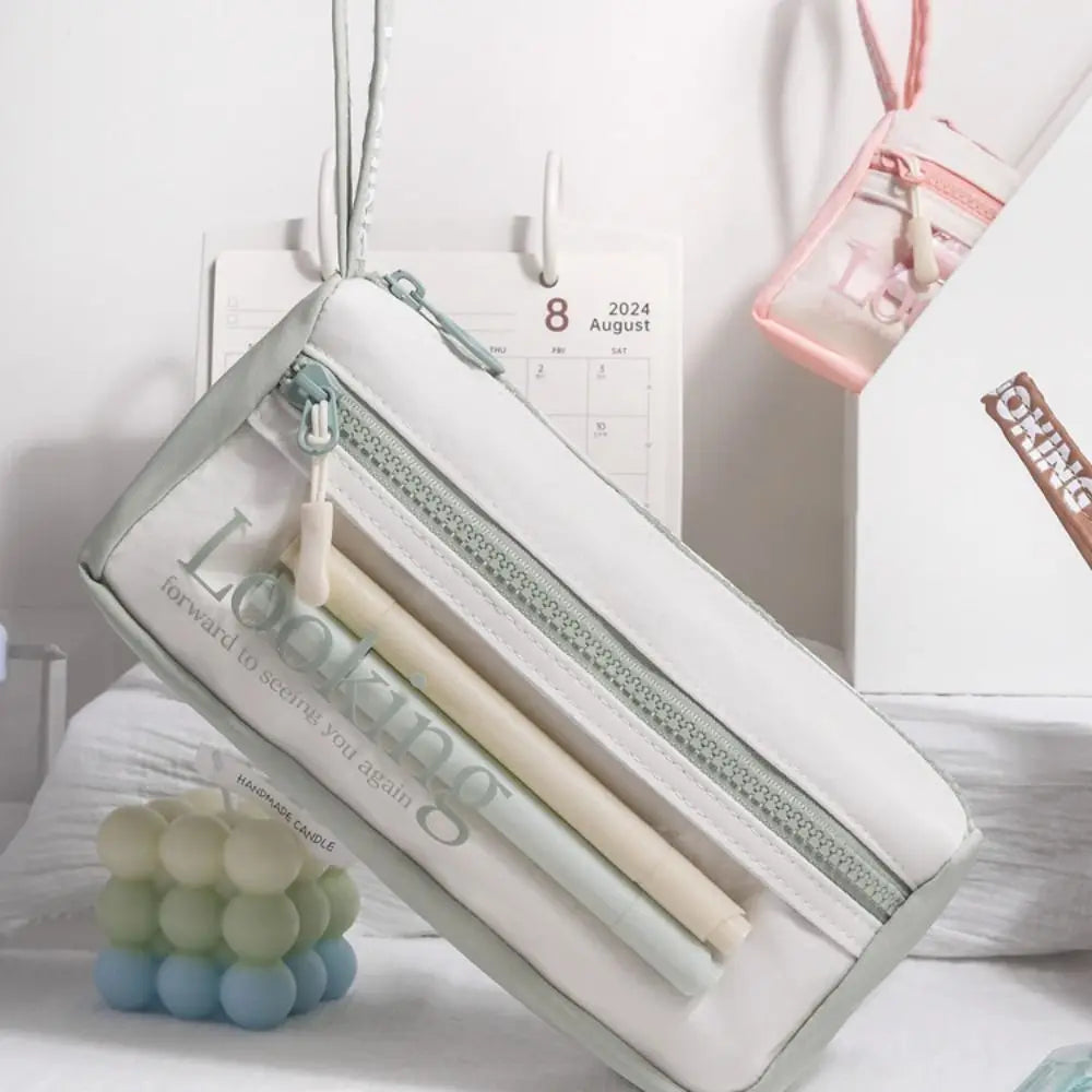 Transparent Zipper Pouch With Adjustable Strap on Luulla