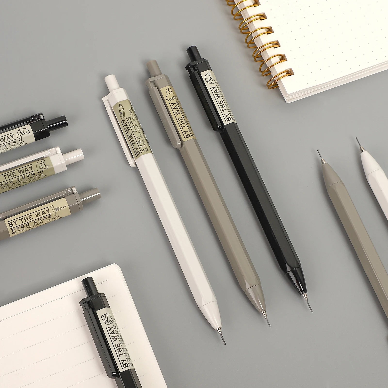 Retractable Fine Tip Mechanical Pencils - Multi-color on Luulla