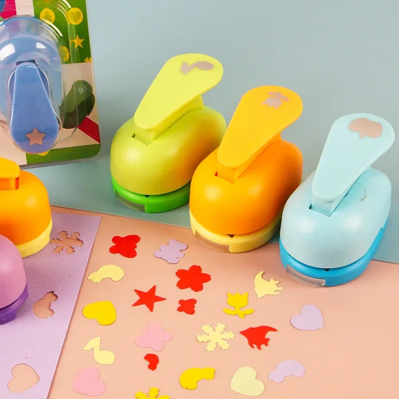 Colorful Craft Paper Punches For Creative Designs on Luulla