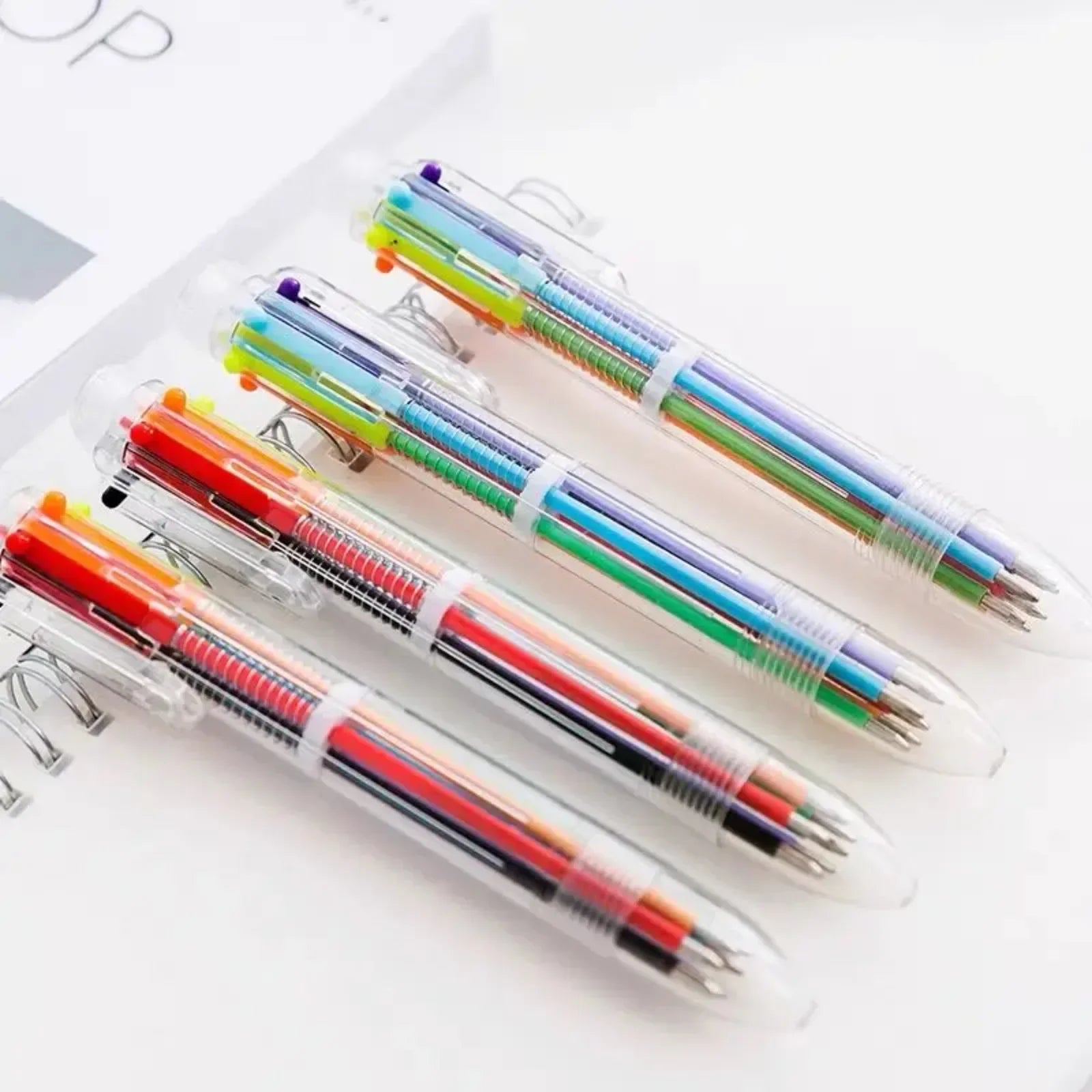 Multicolor 4-in-1 Retractable Ballpoint Pens Pack on Luulla