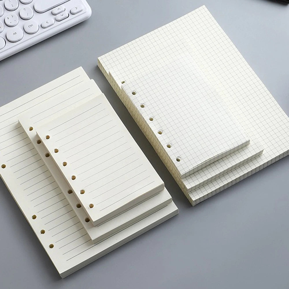 Refillable A5 Notebook With Grid And Lined Pages on Luulla