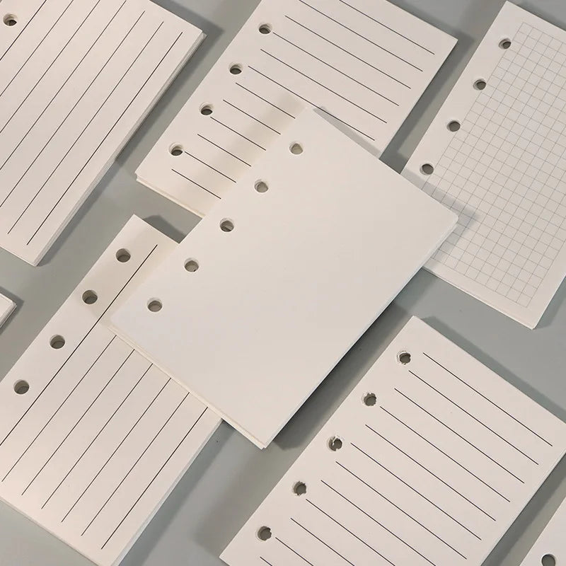 Six-hole Lined And Grid A5 Filler Paper on Luulla