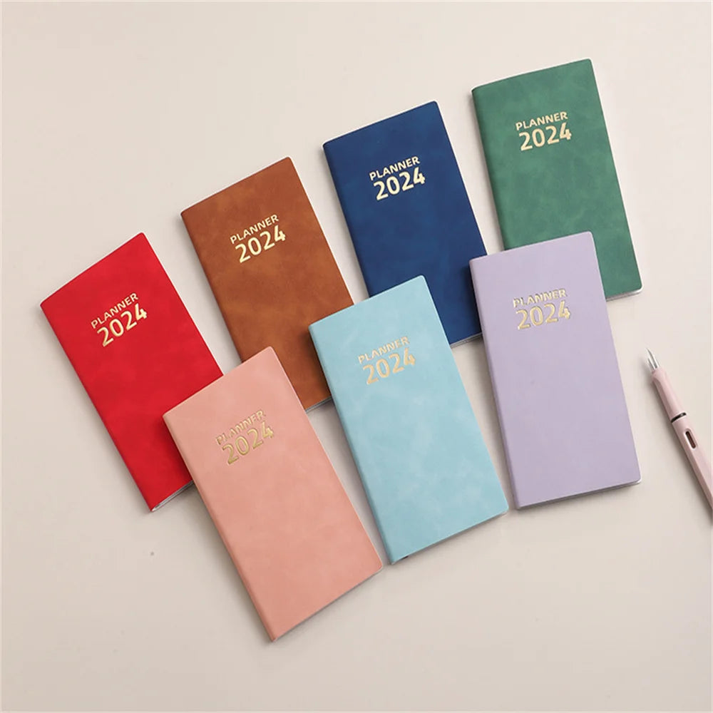 2024 Colorful Pocket-sized Daily Planner Collection on Luulla