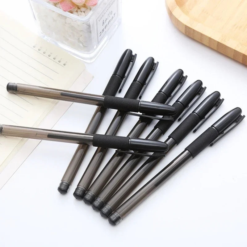 Black Ballpoint Pens With Fine Precision Grip on Luulla