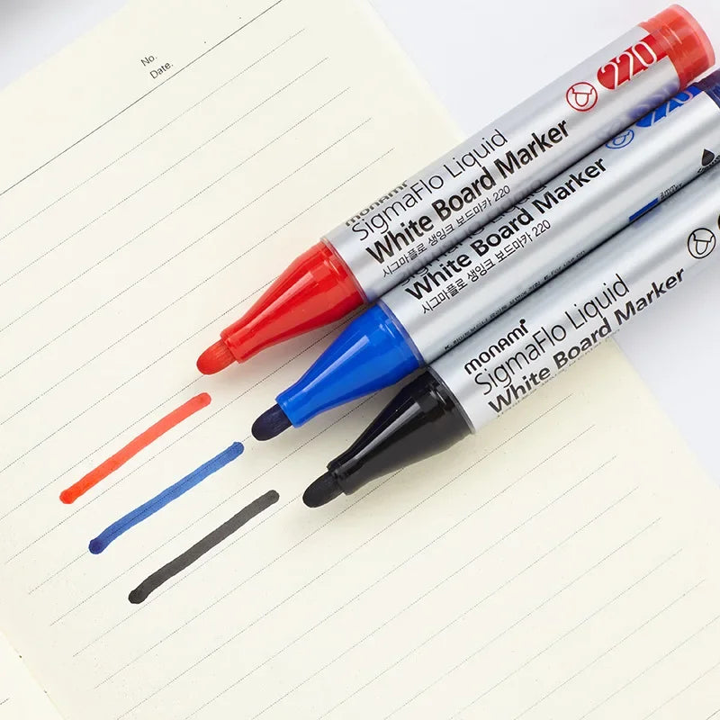 Multi-colored Easy-wipe Whiteboard Markers Pack on Luulla