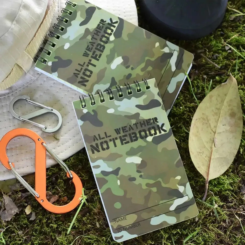 Camouflage All-weather Tactical Spiral Notebooks Waterproof on Luulla