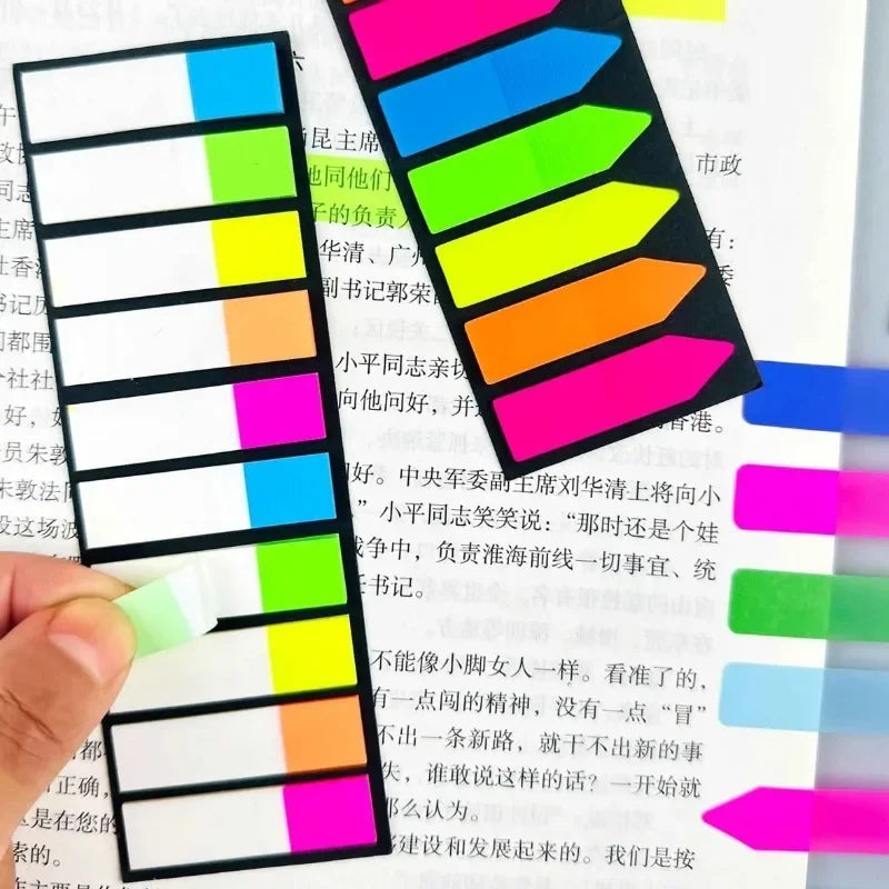 Colorful Sticky Note Tabs With Arrow Shapes on Luulla