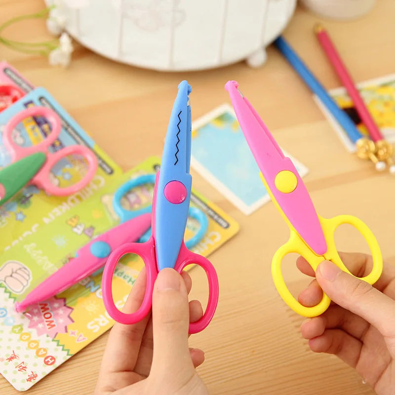 Vibrant Kids Craft Scissors With Safety Blades on Luulla