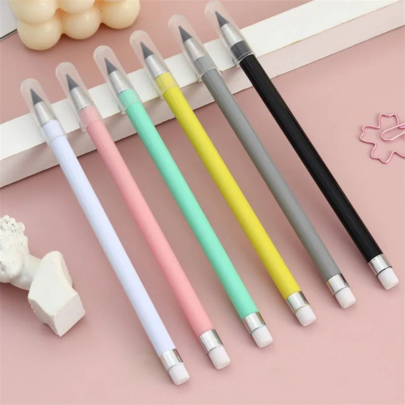 Colorful Erasable Pencils With Sharpener And Eraser on Luulla