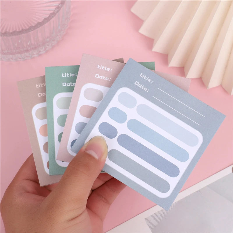 Colorful Gradient Sticky Notes With Labels on Luulla
