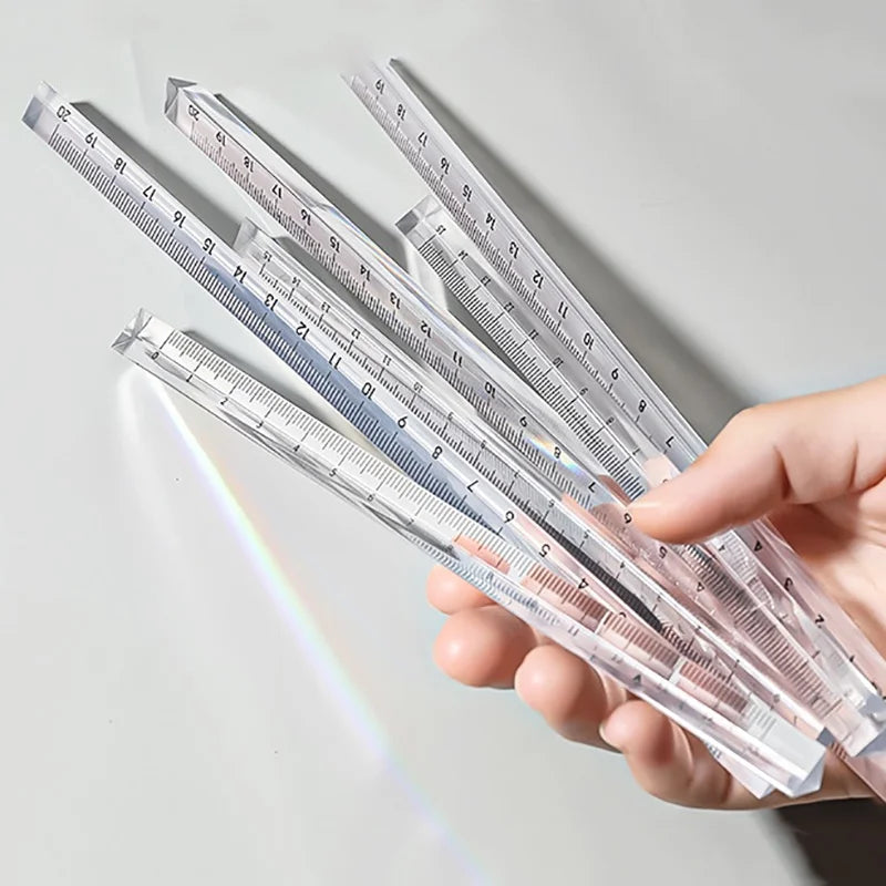 Clear Plastic Rulers For Accurate Measuring Tools on Luulla