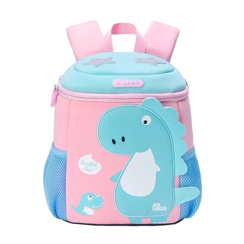 Cute Dinosaur Kids Backpack With Mesh Pockets on Luulla