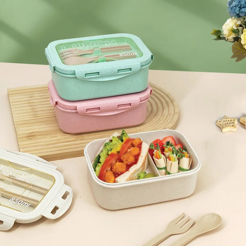 Eco-friendly Stackable Lunch Containers With Lids on Luulla