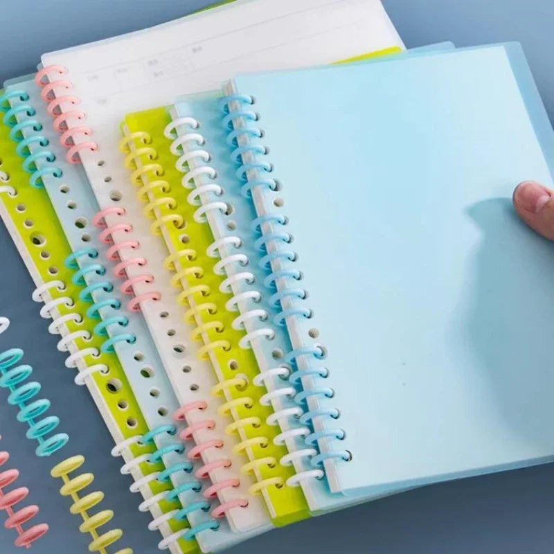 Spiral-bound Colorful Notebooks With Removable Pages on Luulla
