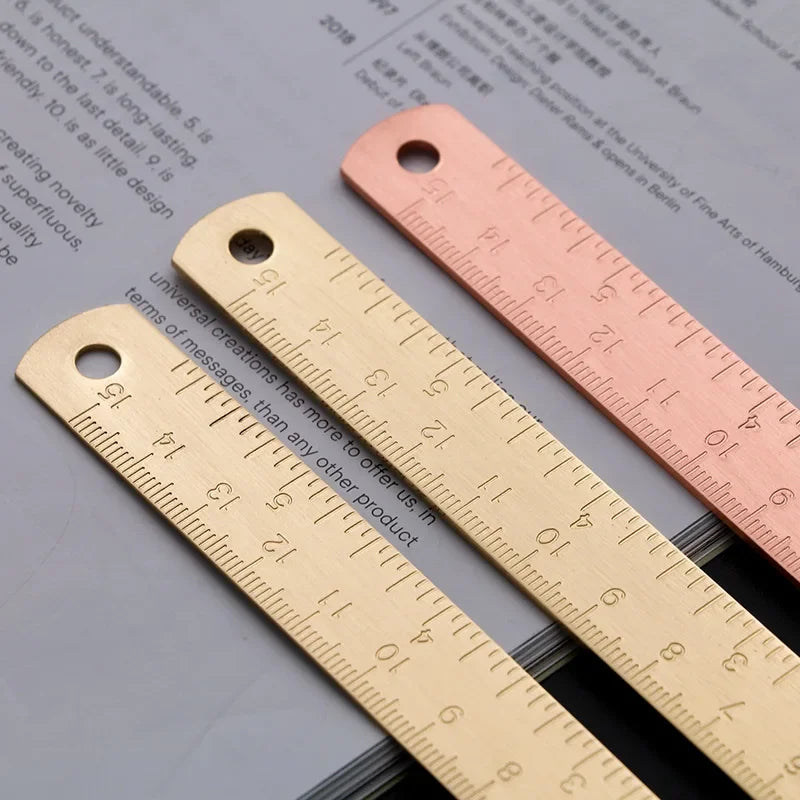 Metal Ruler Assortment With Precision Measurements Tool on Luulla