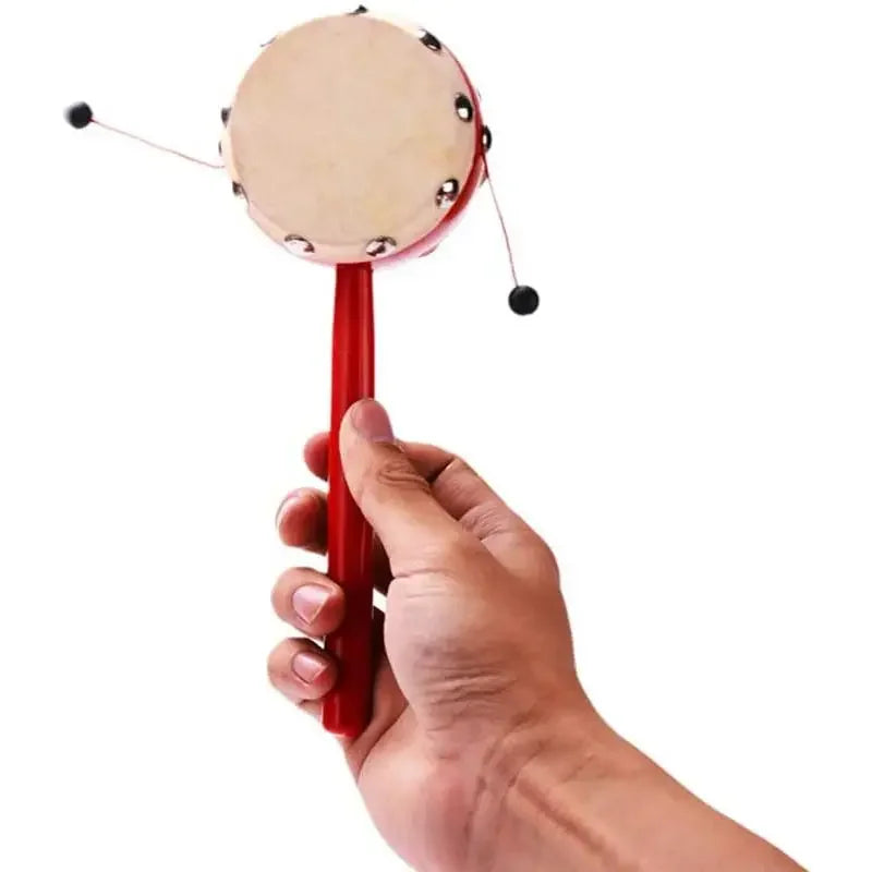 Handheld Percussion Spinning Drum With Beads on Luulla