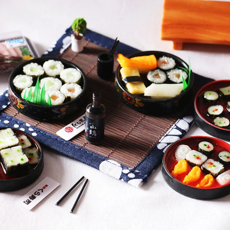 Miniature Japanese Sushi Dining Experience Collection on Luulla