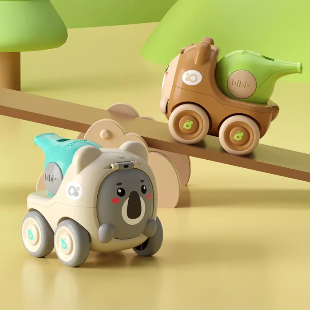 Koala-shaped Push Toy Cars With Soft Wheels on Luulla