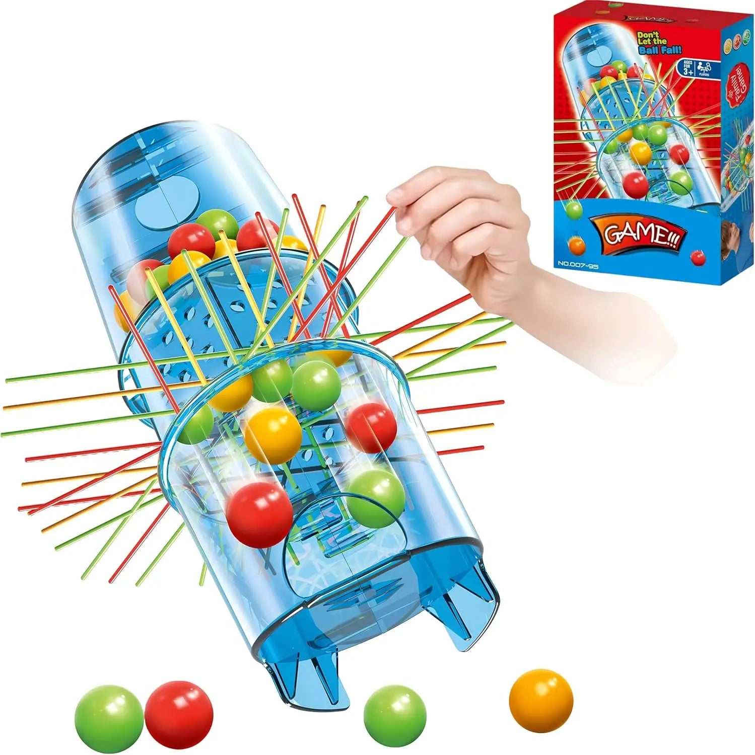 Family Fun Game With Colorful Marbles Challenge on Luulla