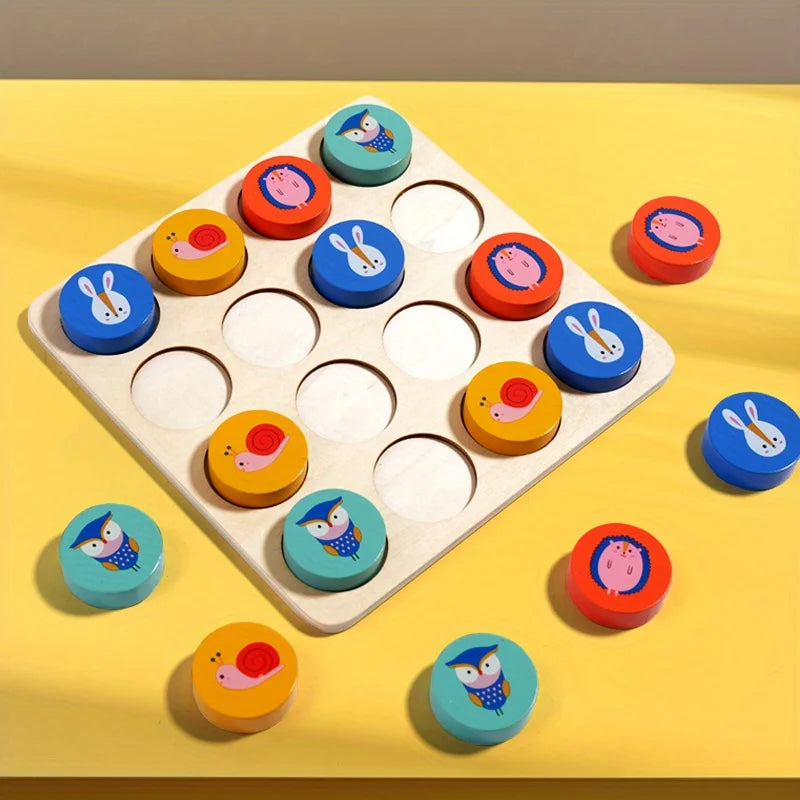 Wooden Animal Memory Matching Game For Kids on Luulla