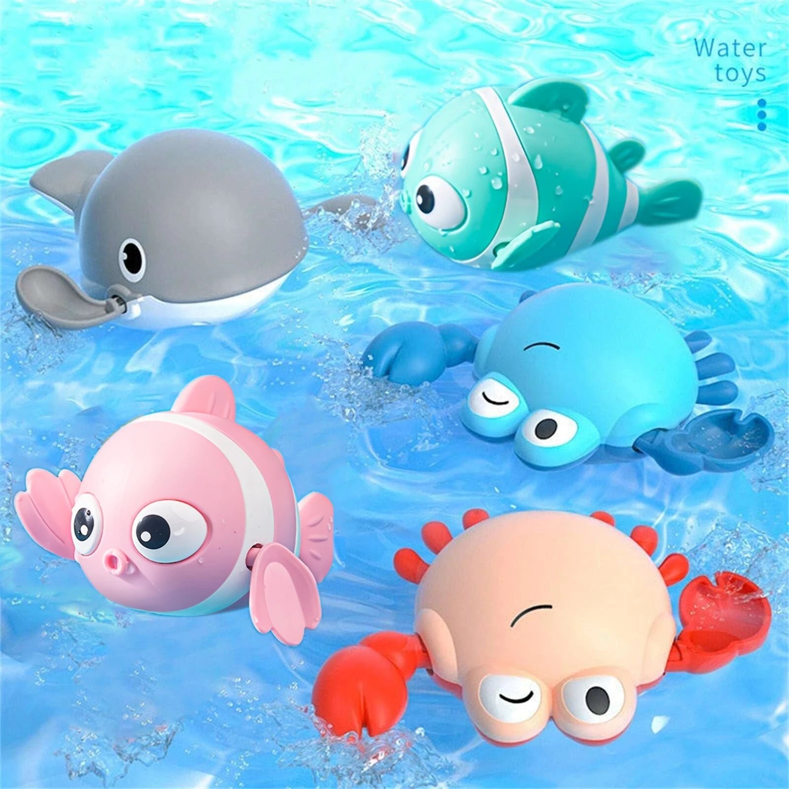 Floating Water Toy Collection For Kids Bath on Luulla