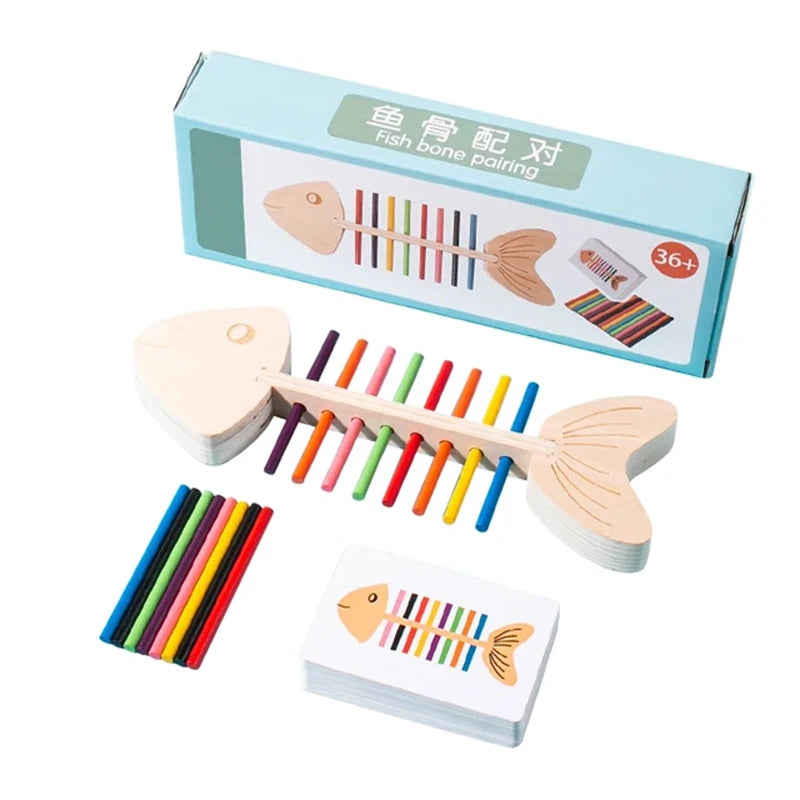 Rainbow Fish Bone Color Matching on Luulla