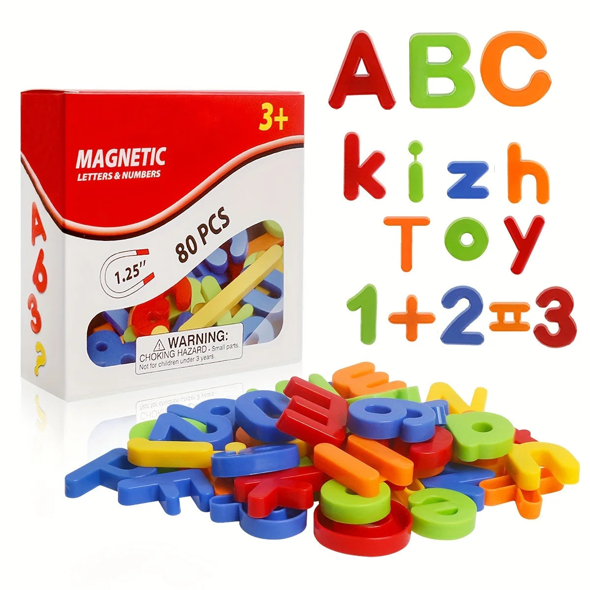 Colorful Magnetic Alphabet And Numbers For Kids on Luulla