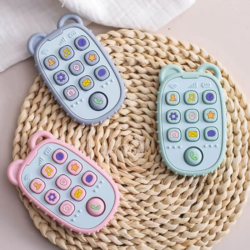 Cute Bear-shaped Baby Teething Toy Remote Controls on Luulla