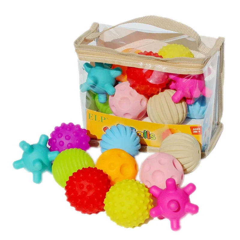 Soft Textured Sensory Balls For Baby Play on Luulla